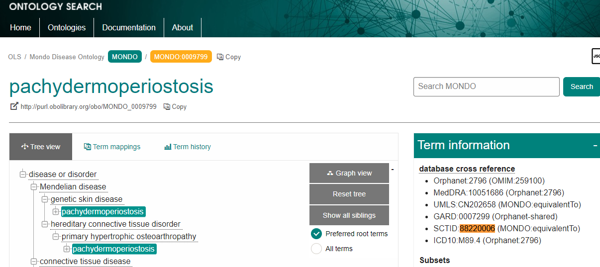 pachydermoperiostosis vs. primary hypertrophic osteoarthropathy · Issue #3395 · monarch ...