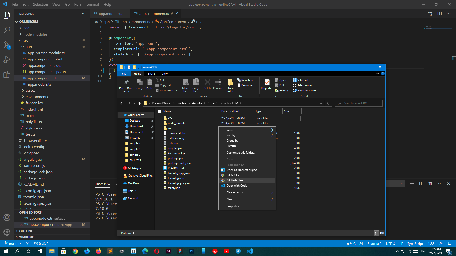 Node option is not avaiable in Integrated terminal · Issue #121787 ...
