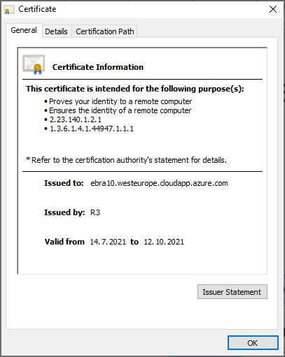 [BUG] make letsencrypt not working · Issue #406 · microsoft/AzureTRE · GitHub