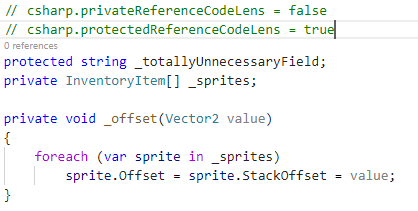 [Feature Request] Changes to Reference CodeLens. · Issue #4551 · dotnet/vscode-csharp · GitHub