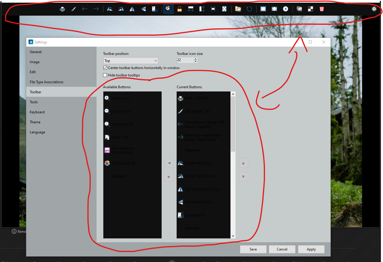 TopBar Color / Menu background Color are the same · Issue #1118 · d2phap/ImageGlass · GitHub