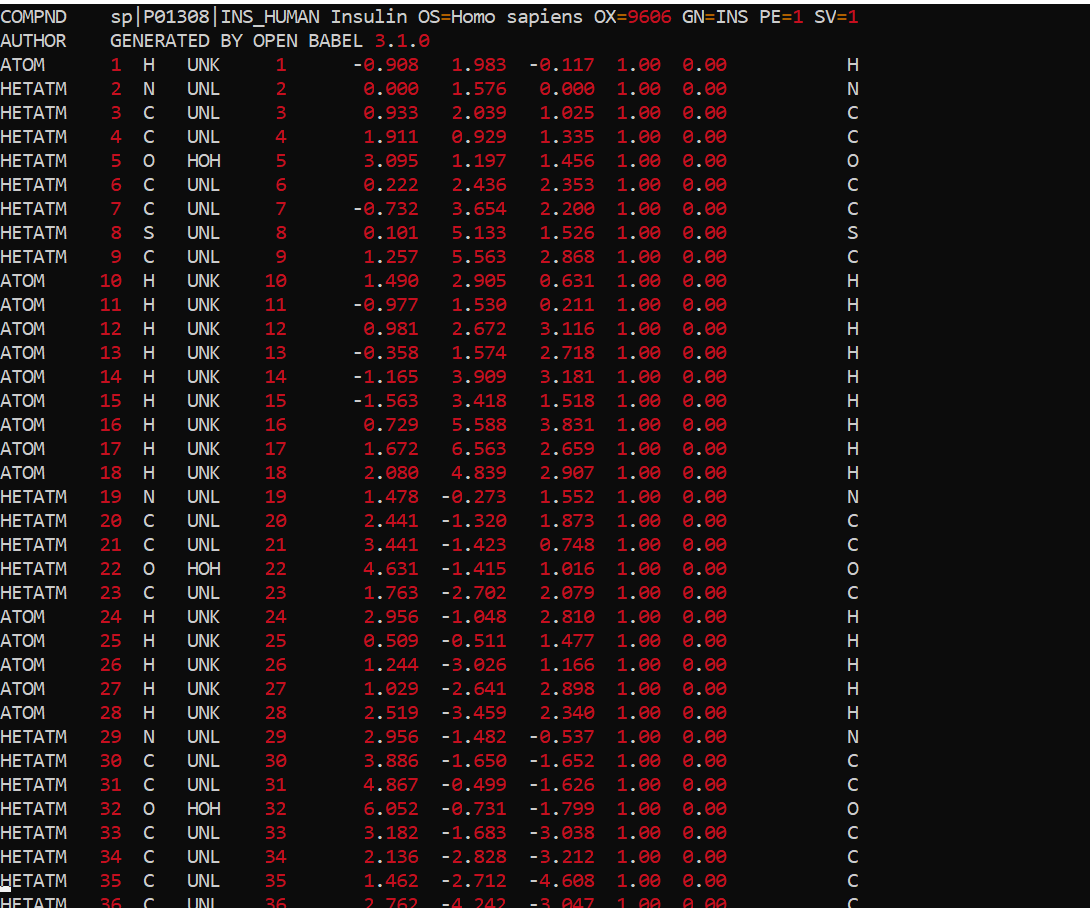 Converting FASTA to PDB does not keep amino acid names intact · Issue #2447 · openbabel ...