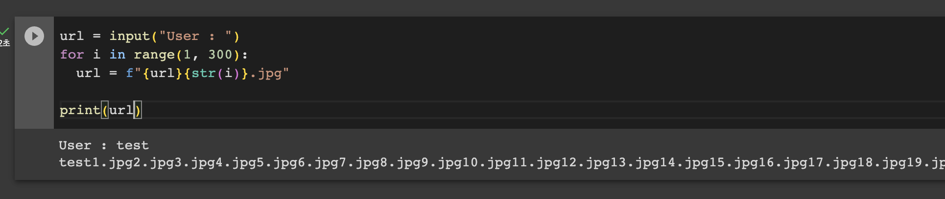 Can't concatenate string · Issue #3886 · googlecolab/colabtools · GitHub