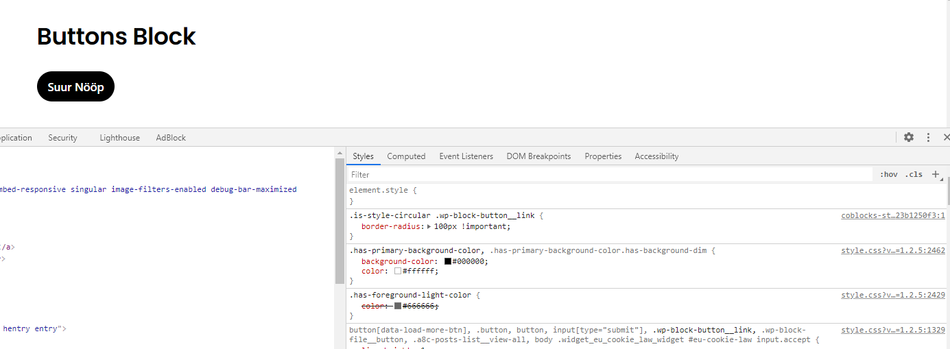 Mayland: Buttons Block Predefined Colors Issue · Issue #2549 · Automattic/themes · GitHub