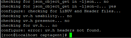 ./configure issue - i cannot install libuv properly on centos8 · Issue #235 · sipcapture ...