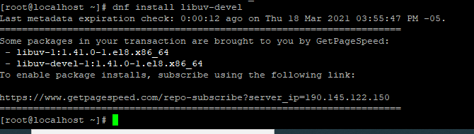 ./configure issue - i cannot install libuv properly on centos8 · Issue #235 · sipcapture ...