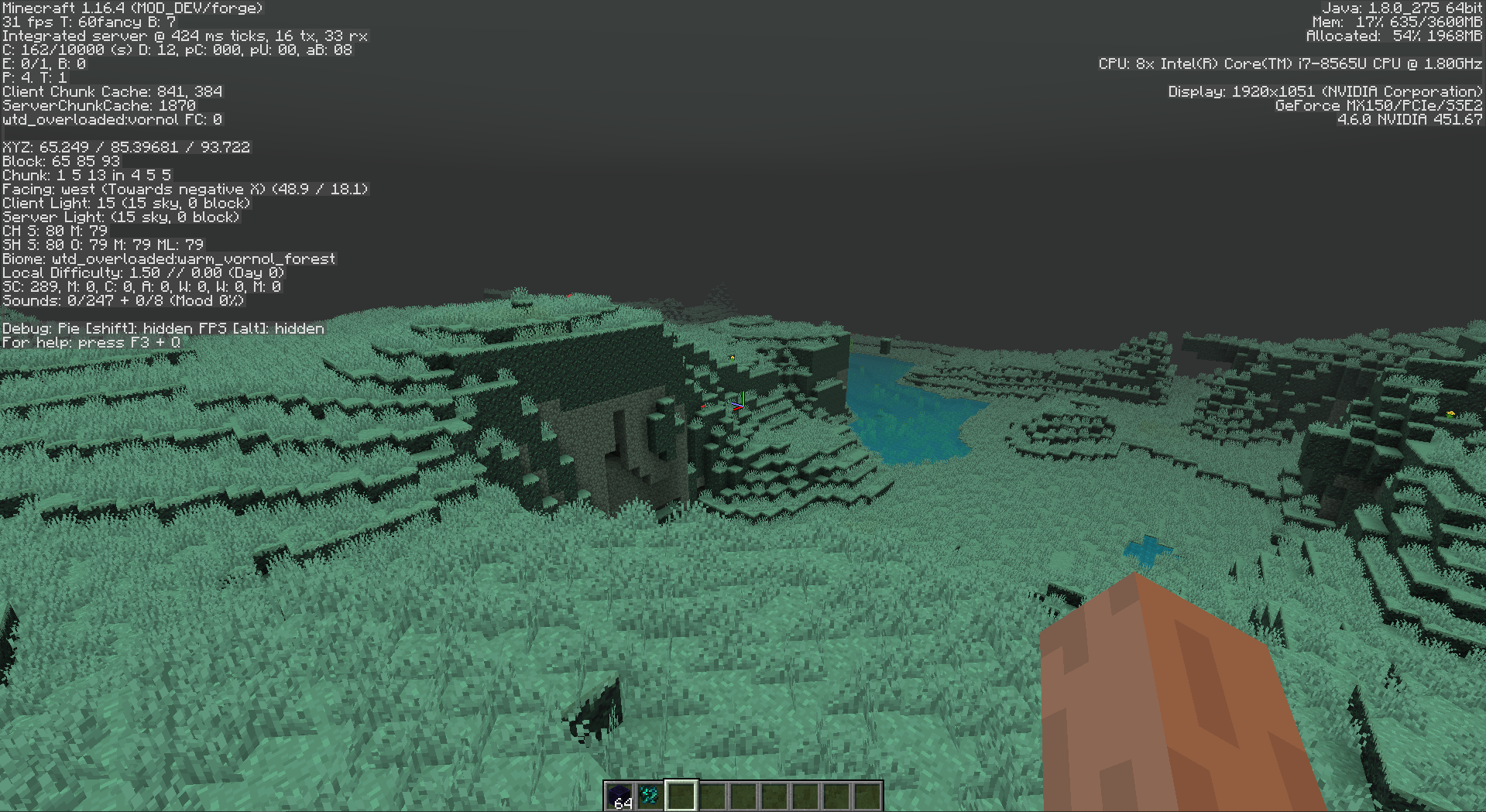 Custom biomes fails to generate trees and custom plants · Issue #820 · MCreator/MCreator · GitHub