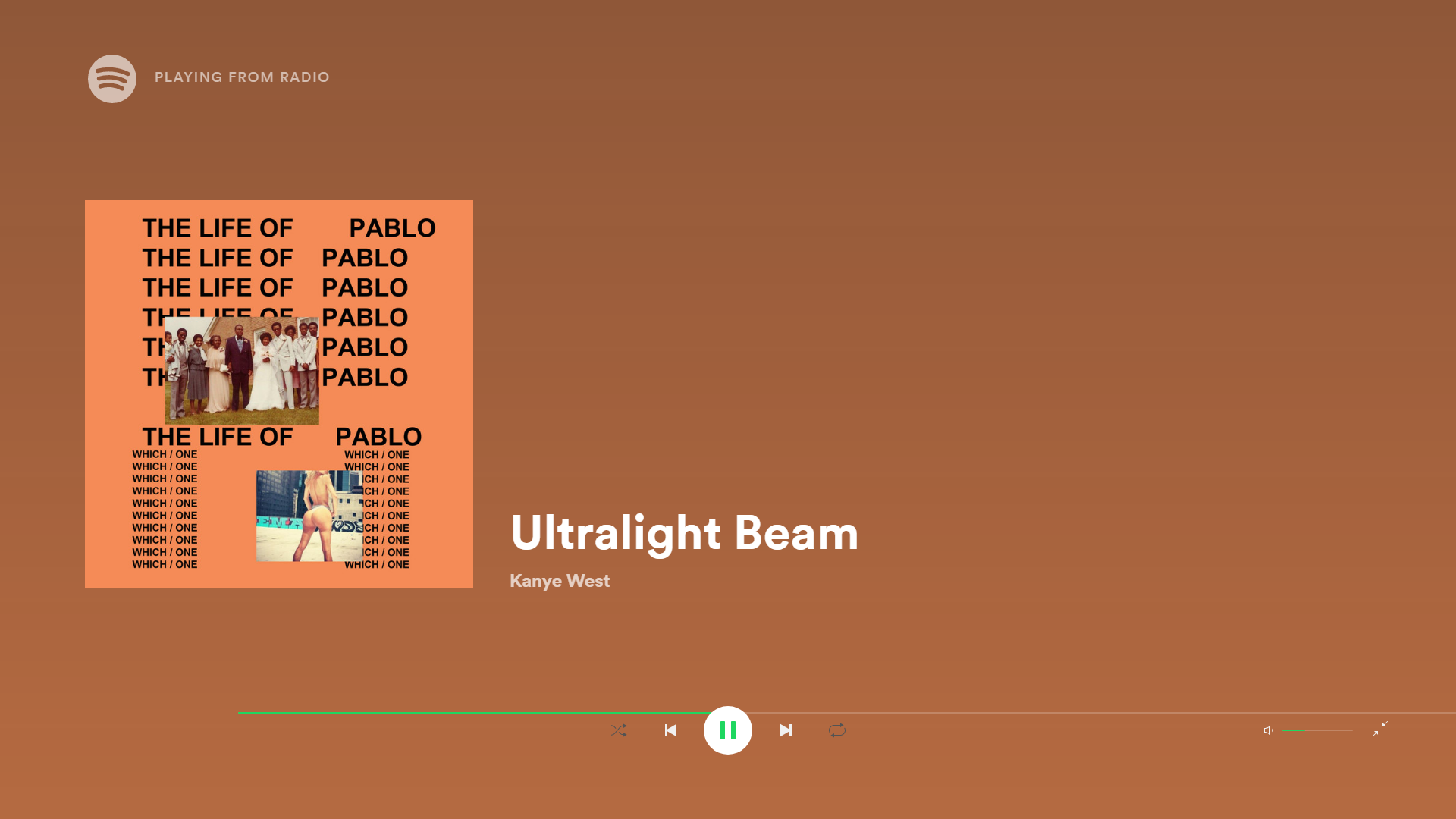 Dribbblish FullScreen Mode does not refresh upon song change · Issue #535 · spicetify/spicetify ...