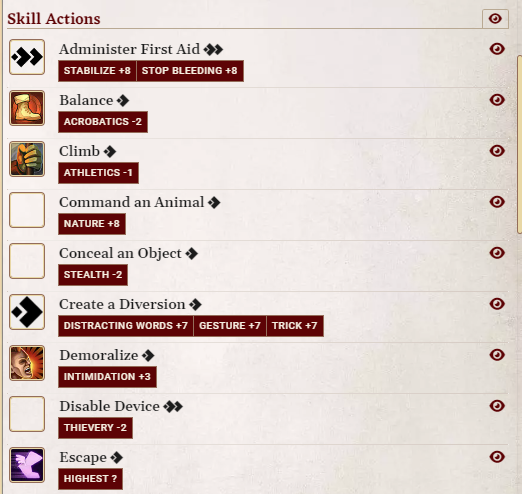 Some skill actions missing icons · Issue #1062 · xdy/xdy-pf2e-workbench · GitHub
