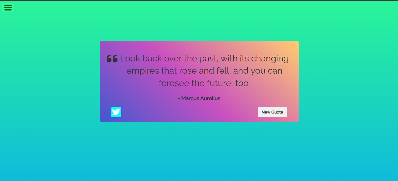 GitHub - nbn2000/Random-Quote-Machine: Project for purpose of earn certificate from freeCodeCamp
