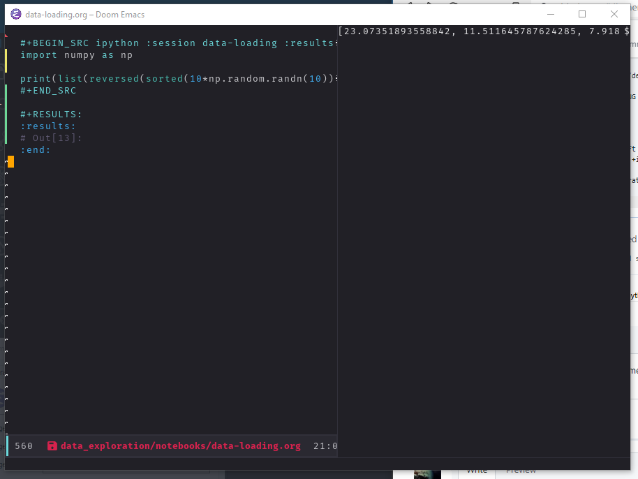 Org +ipython language not found · Issue #1553 · doomemacs/doomemacs · GitHub