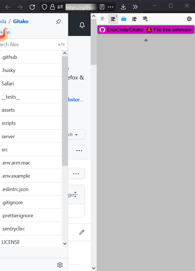 Blink tremor when the window is small · Issue #269 · EnixCoda/Gitako · GitHub