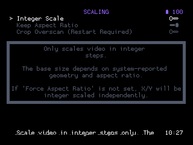 [Feature Request] Be able to use core option information popup like in fronend options. · Issue ...