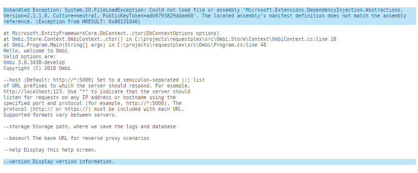 API issues · Issue #2350 · Ombi-app/Ombi · GitHub