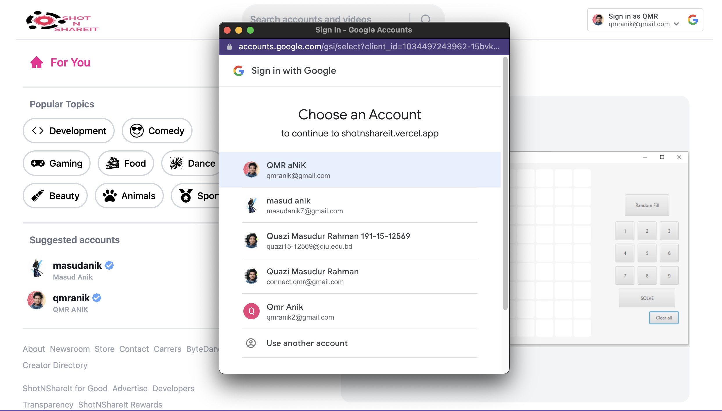 GitHub - qmranik/Video-Sharing-App-tik-tok-clone