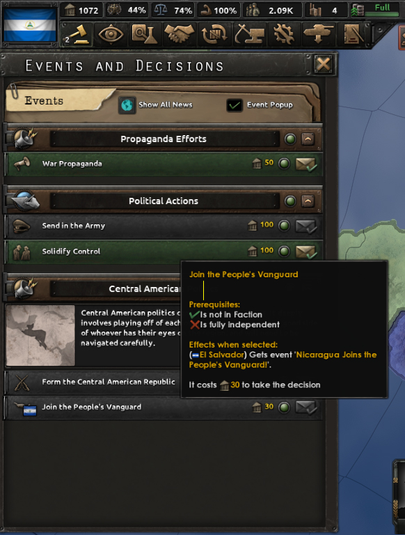 Guaelshonnic Cant Do Form The Central American Republic Decision Missing Some Decision 