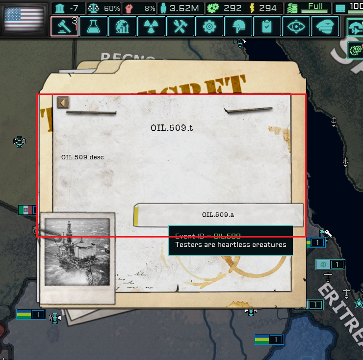 USA - Unfinish event of 'OIL.509' · Issue #1048 · TNODevs/TNO-Bug-Tracker · GitHub