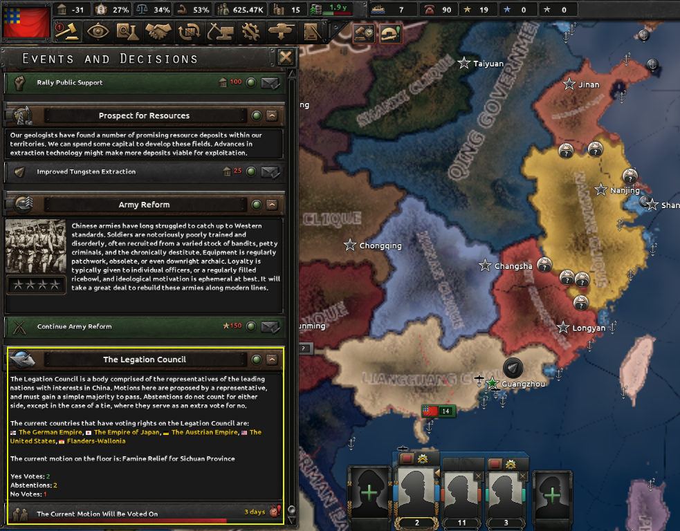 GXC/QIE(Anti-Concessions)/FNG - Legation cities voting has appeared ...