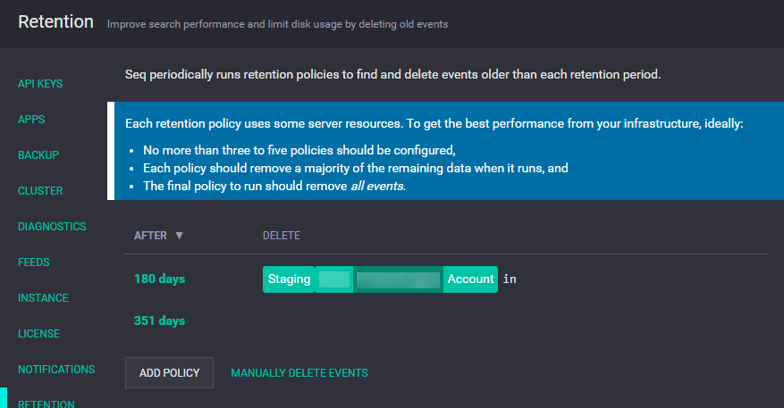 Signals In Retention Displayed Incorrectly · Issue 1532 · Datalustseq Tickets · Github