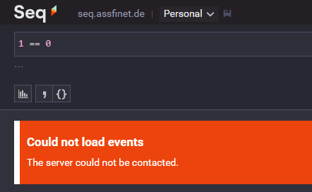 Aborting query results in spurious error · Issue #1534 · datalust/seq-tickets · GitHub