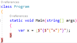 String interpolation and Viasfora do not go well together · Issue #263 · tomasr/viasfora · GitHub