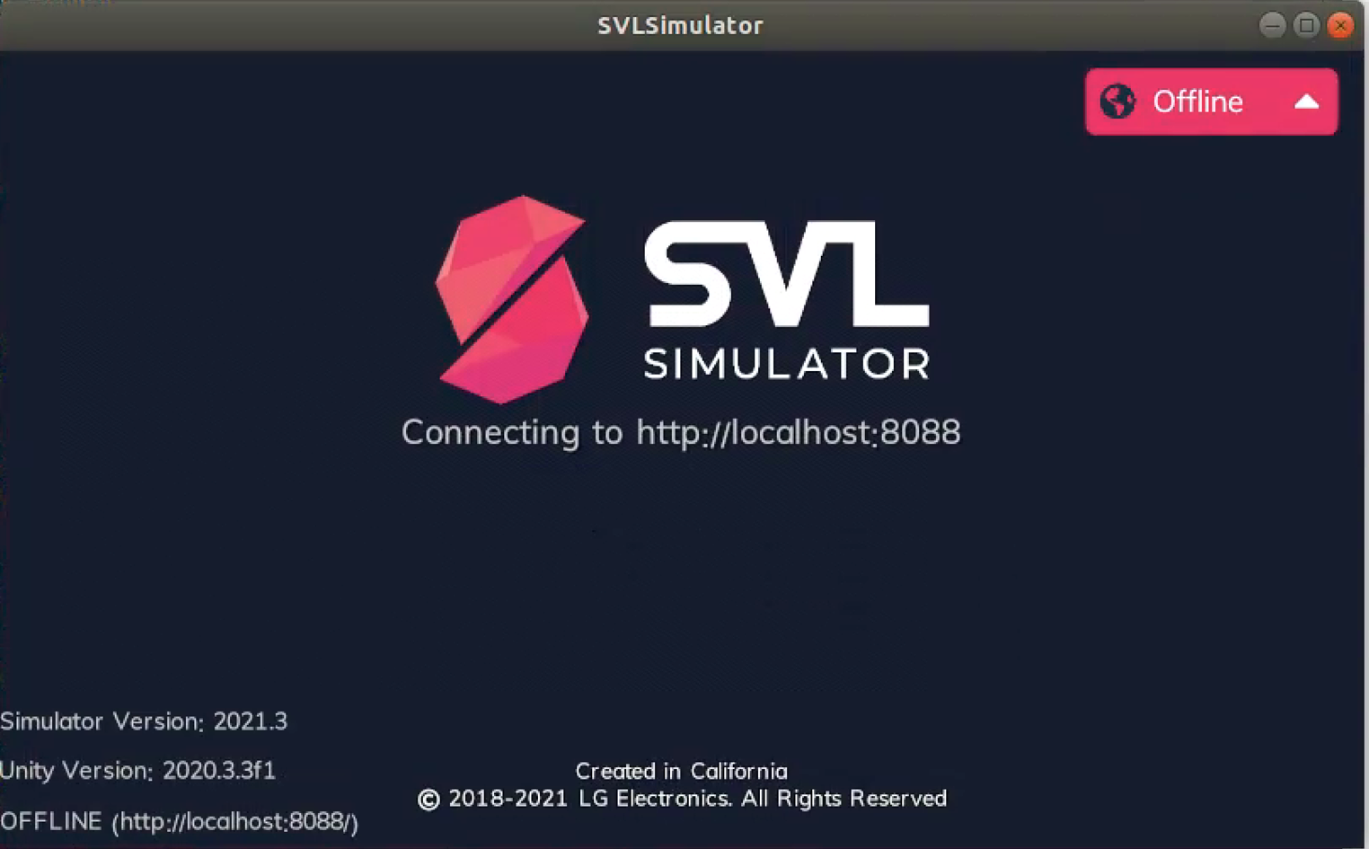 Issue Connect Call Failed 1270018181 Occurred After Start Apollo 60 Lgsvl20213，and 
