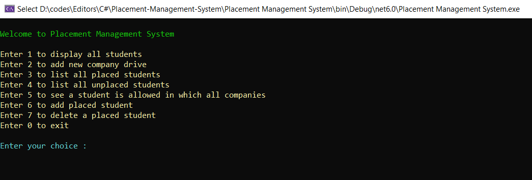 GitHub - BhaskarBVV/Placement-Management-System