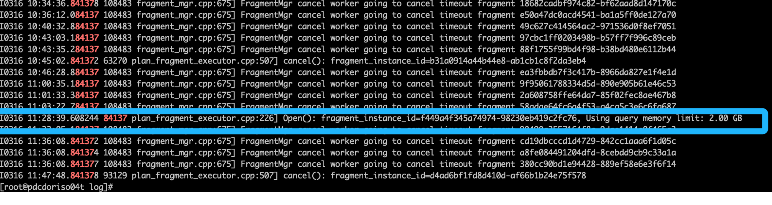 无请求其中一台BE cpu一直飚高降不下来 · apache doris · Discussion #8491 · GitHub