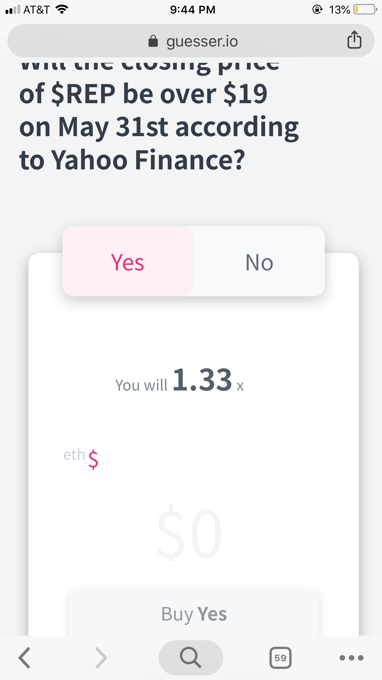 Refine UI detail by learning from https://guesser.io/event/6aa8a93b · Issue #1239 · bodhiproject ...