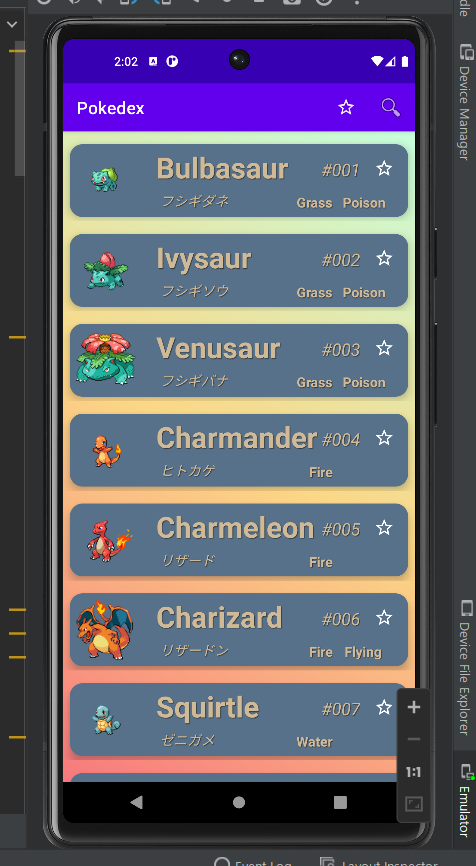 GitHub - EC-9624/Pokedex: a Pokedex app build in android studio