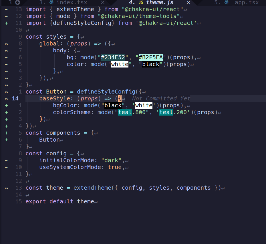 Cannot able to change the default component colorscheme. · chakra-ui chakra-ui · Discussion ...