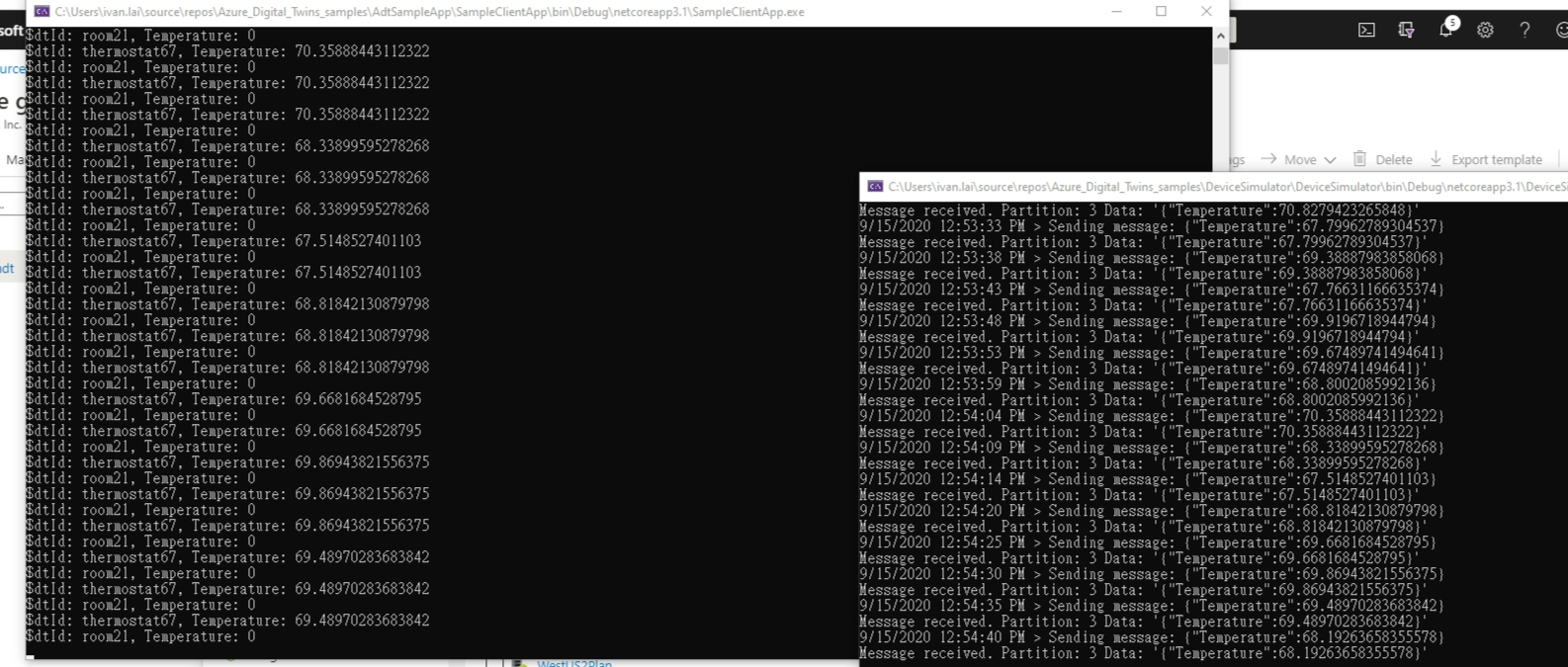 Error While I Am Running Tutorial Build Out An End To End Solution Of Adt · Issue 62635 