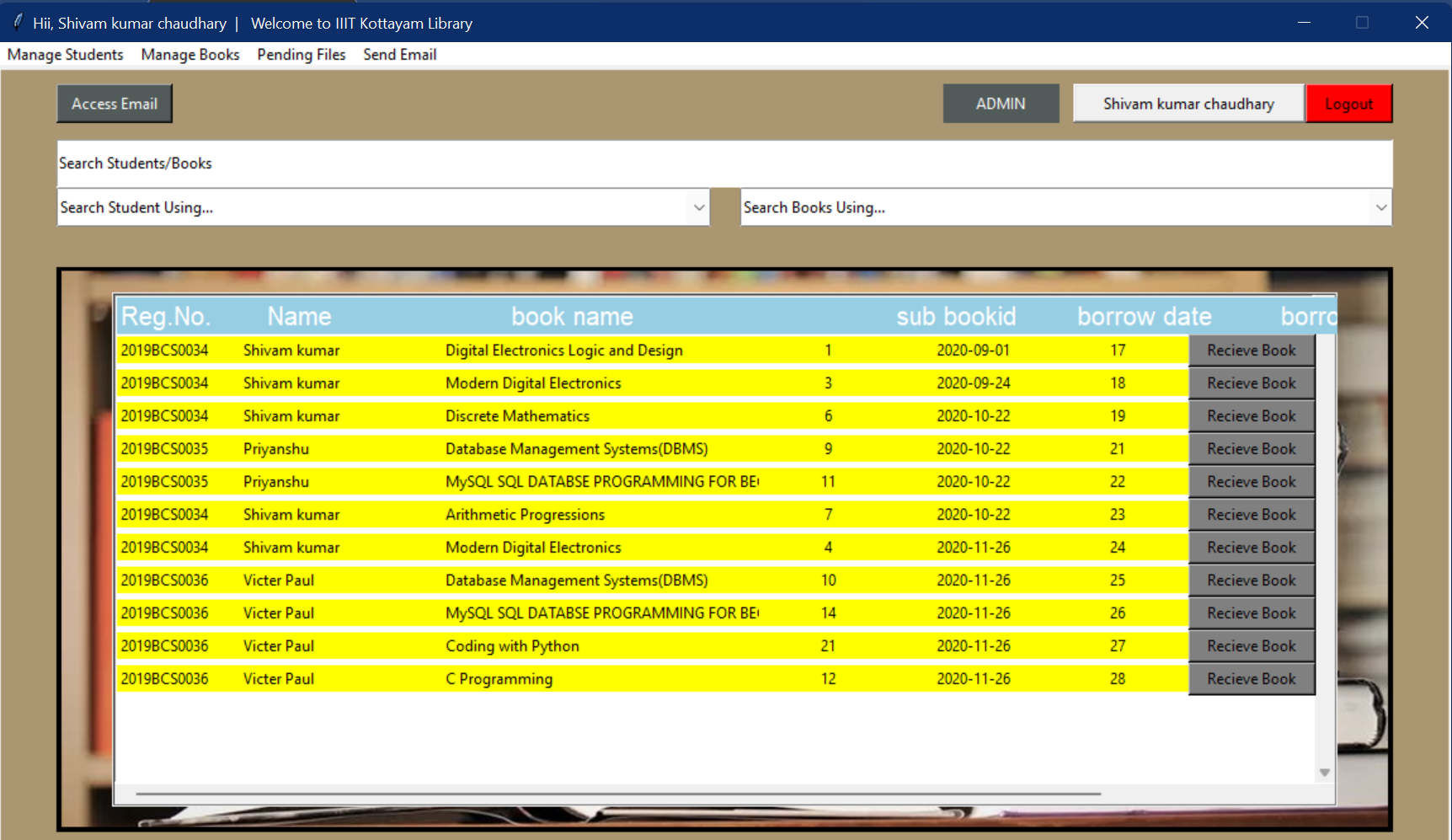 GitHub - Shivam01123/Library-Management-System