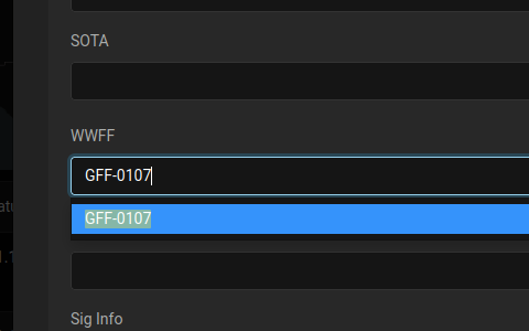 On editing QSO it's not possible to add WWFF data · Issue #1686 · magicbug/Cloudlog · GitHub