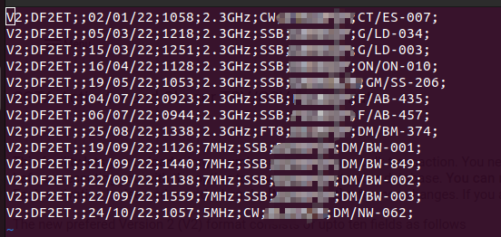 SOTA CSV Export does not interpret QSOs correctly · Issue #1743 · magicbug/Cloudlog · GitHub