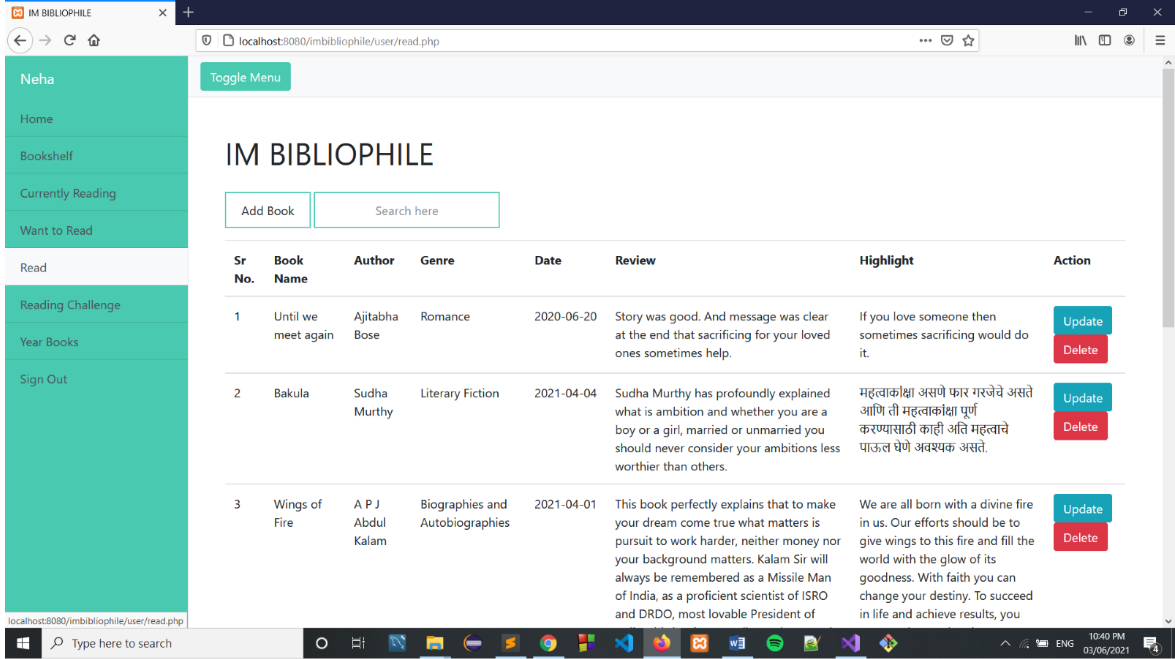 GitHub - NehaPatil104/IMBibliophile