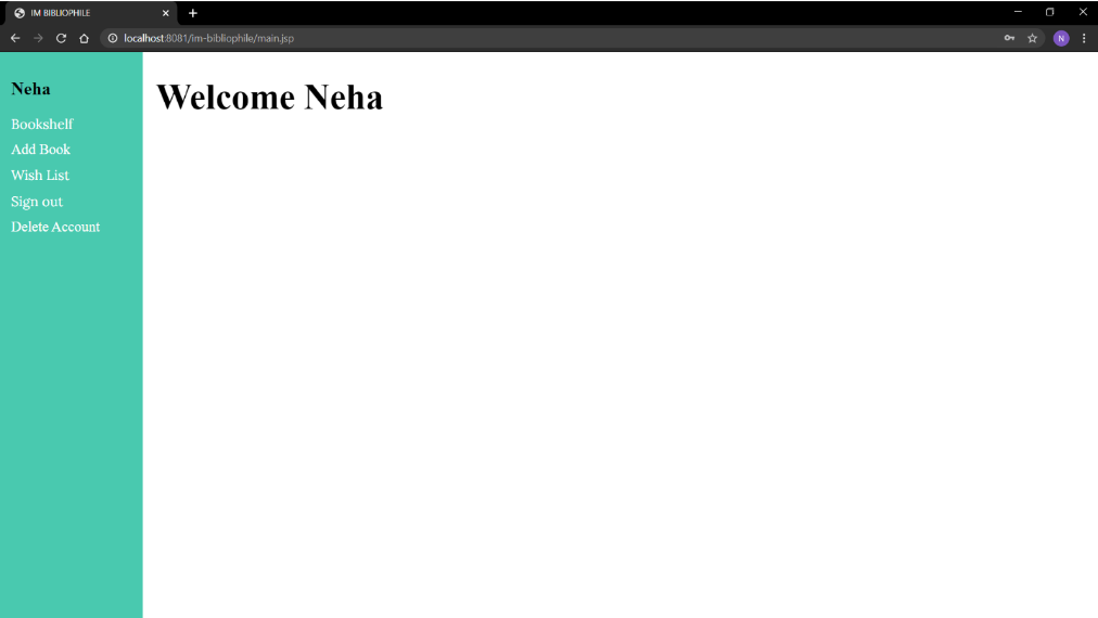 GitHub - NehaPatil104/im-bibliophile