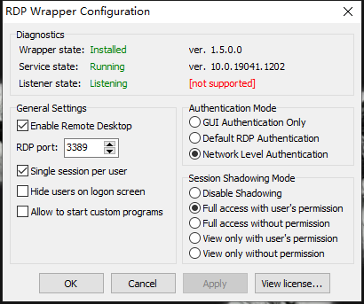 这怎么装不好？ · Issue #1561 · stascorp/rdpwrap · GitHub