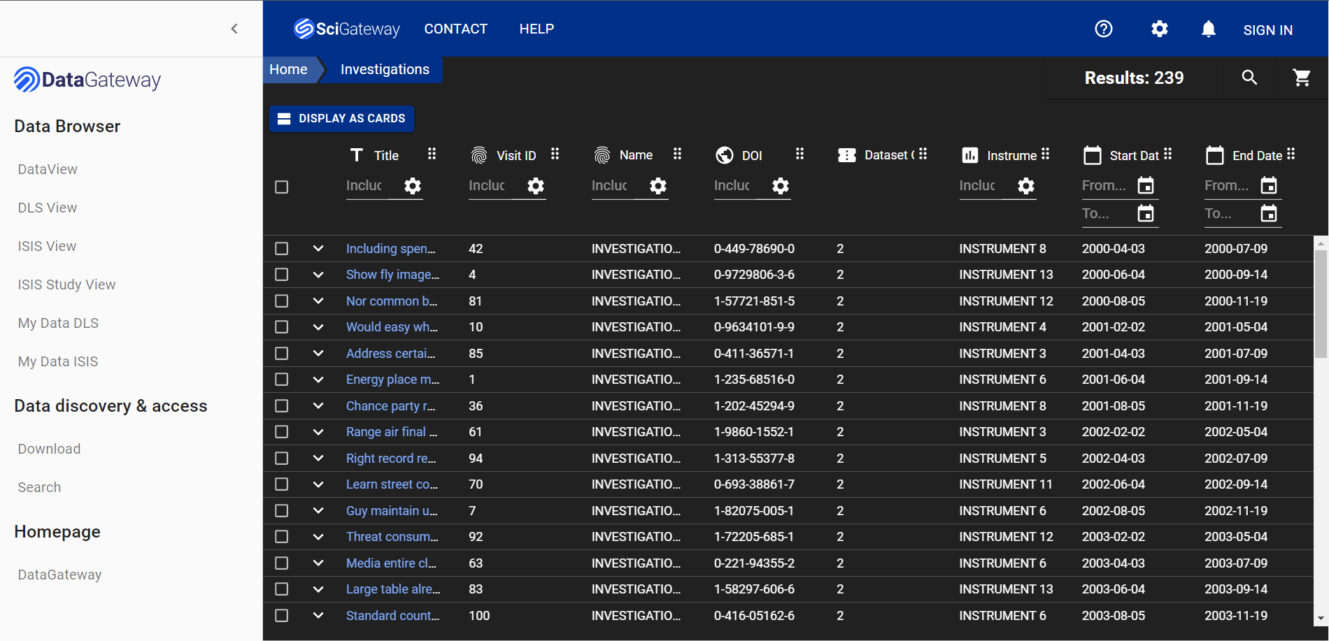 Dark and light mode mixes on page · Issue #760 · ral-facilities/scigateway · GitHub