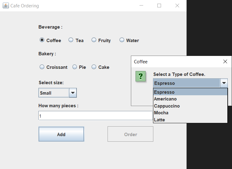 GitHub - Experzir/Cafe-offering: GUI developer semi-project