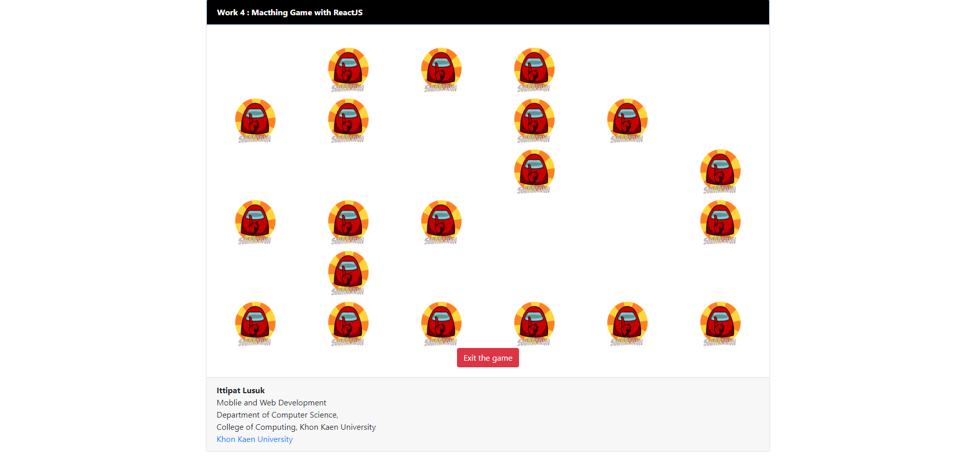 GitHub - Experzir/Matching-Game: Matching Game with JQuery & Bootstarp, VueJS & VuetifyJS ...