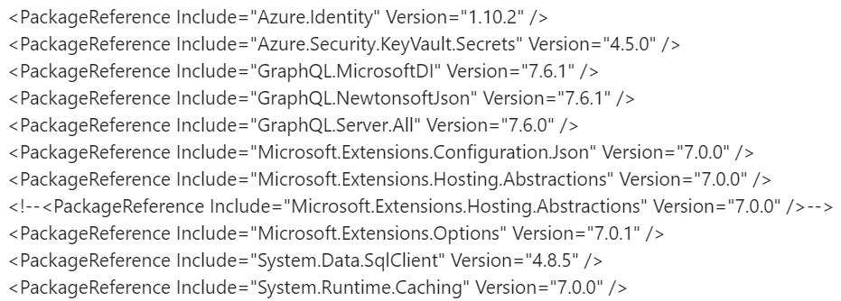 upgradation of api from 3.1 to 6.0 · Issue #3731 · graphql-dotnet/graphql-dotnet · GitHub