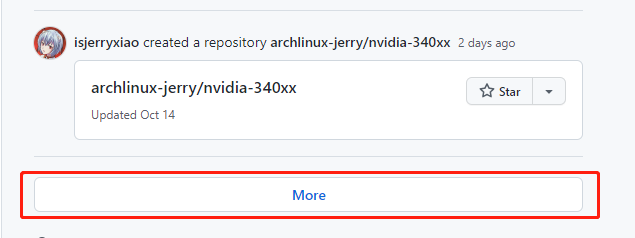 [Github增强]希望添加无缝翻页功能（GitHub首页 More） · Issue #285 · XIU2/UserScript · GitHub