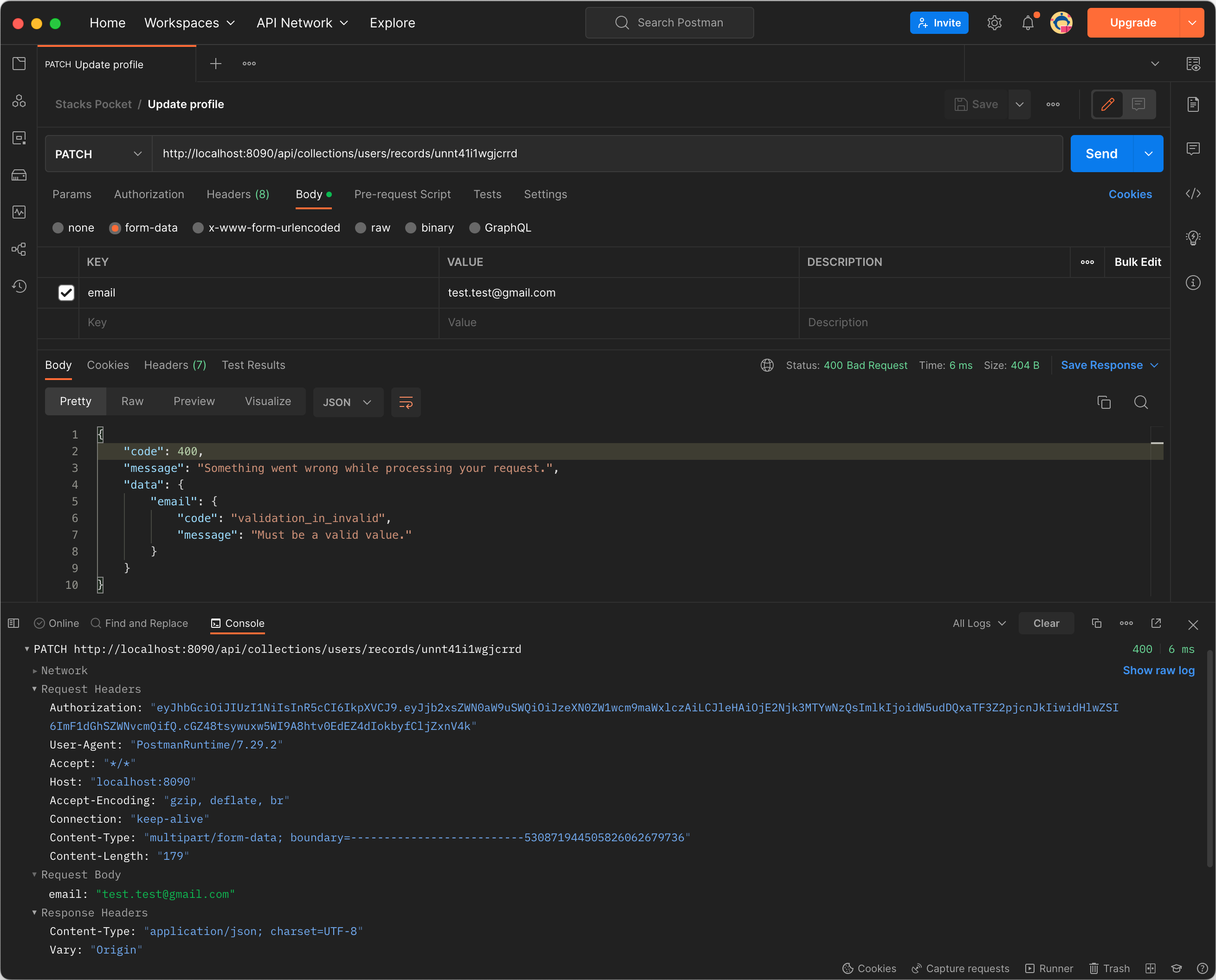 Updating user's system fields (email) · pocketbase pocketbase · Discussion #1032 · GitHub
