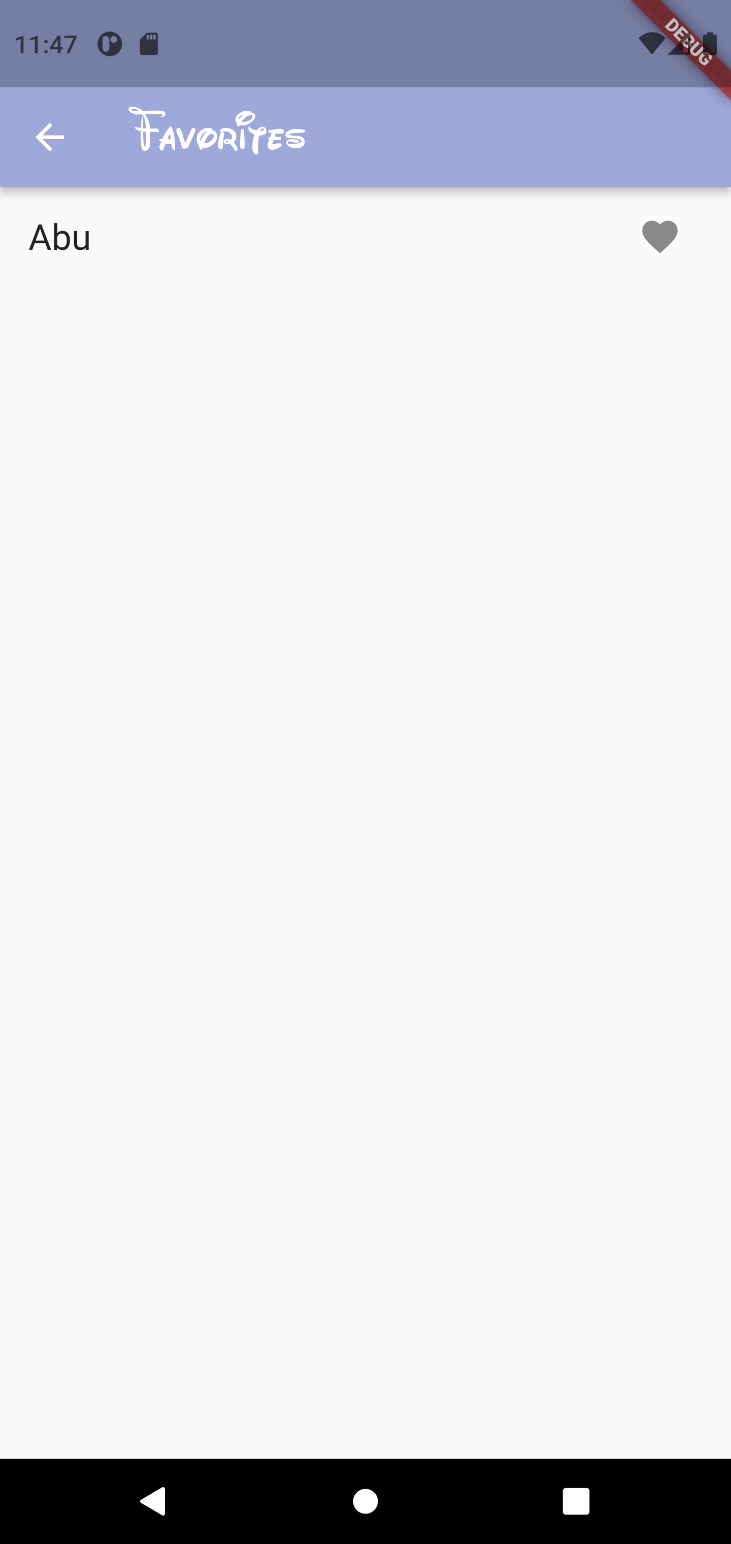 GitHub - humeyrapolat/disneyCharacter: This is my second flutter project. In this project, in ...