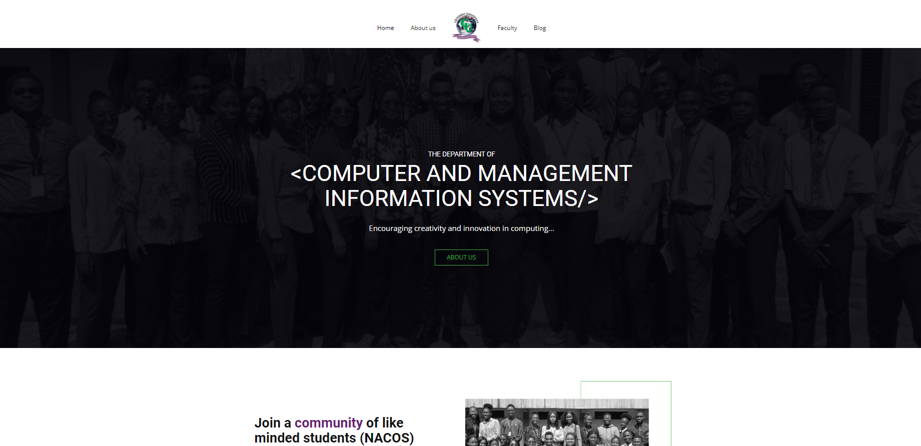 GitHub - damiajewole/cis-website: A website for the Computer and Information Sciences department ...
