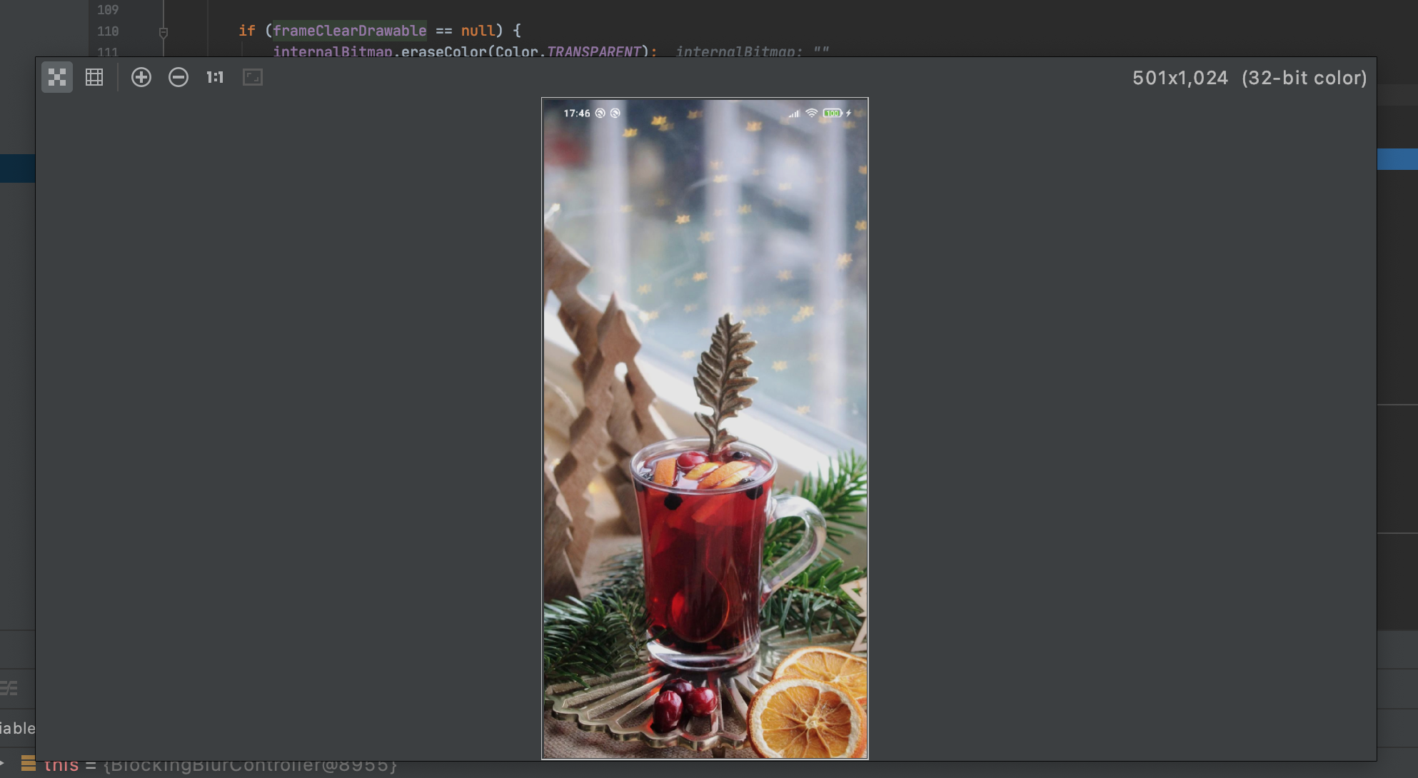 ClearDrawable not drawn · Issue #129 · Dimezis/BlurView · GitHub