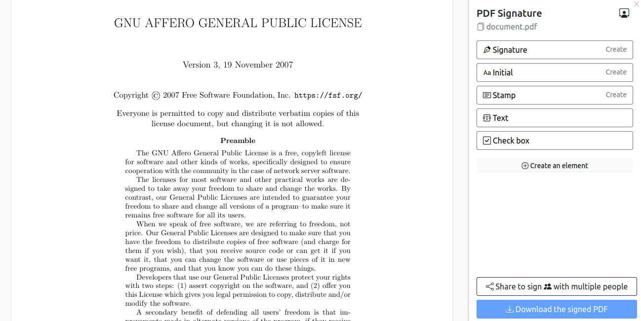 GitHub - 24eme/signaturepdf: Free web software for signing PDFs and ...