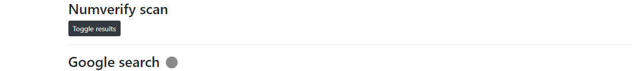 Google search and Numverify scan ain't visible · Issue #996 · sundowndev/phoneinfoga · GitHub