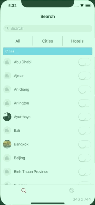 Remove extra sections / rows when updating state without using ...